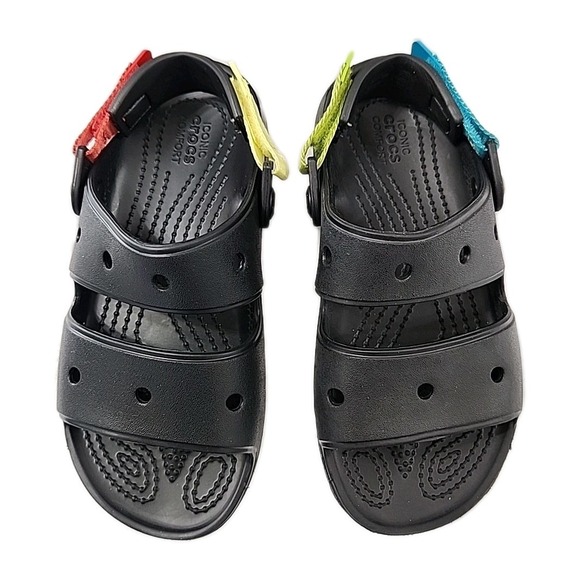 CROCS | Shoes | Crocs Classic All Terrain Sandal Black Multi Kids J3 ...